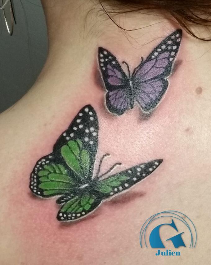 Tatouage papillon | Graphicaderme